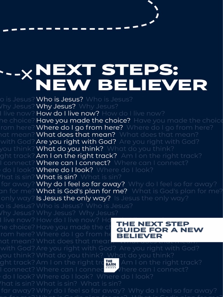 New Believer Booklet | PDF | Jesus | Prayer
