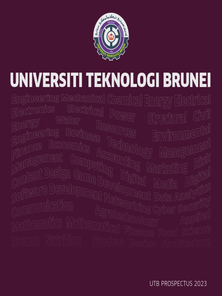 UTB 2023 Prospectus for Students | PDF | Engineering | Bachelor's Degree