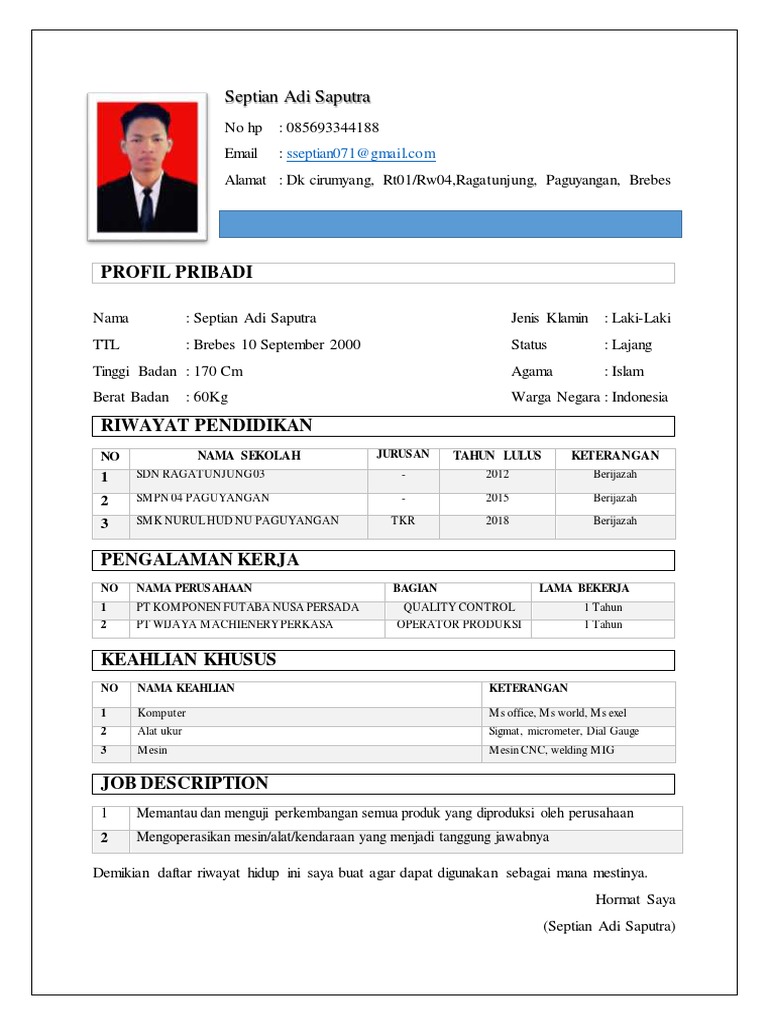 Septian Adi Saputra | PDF