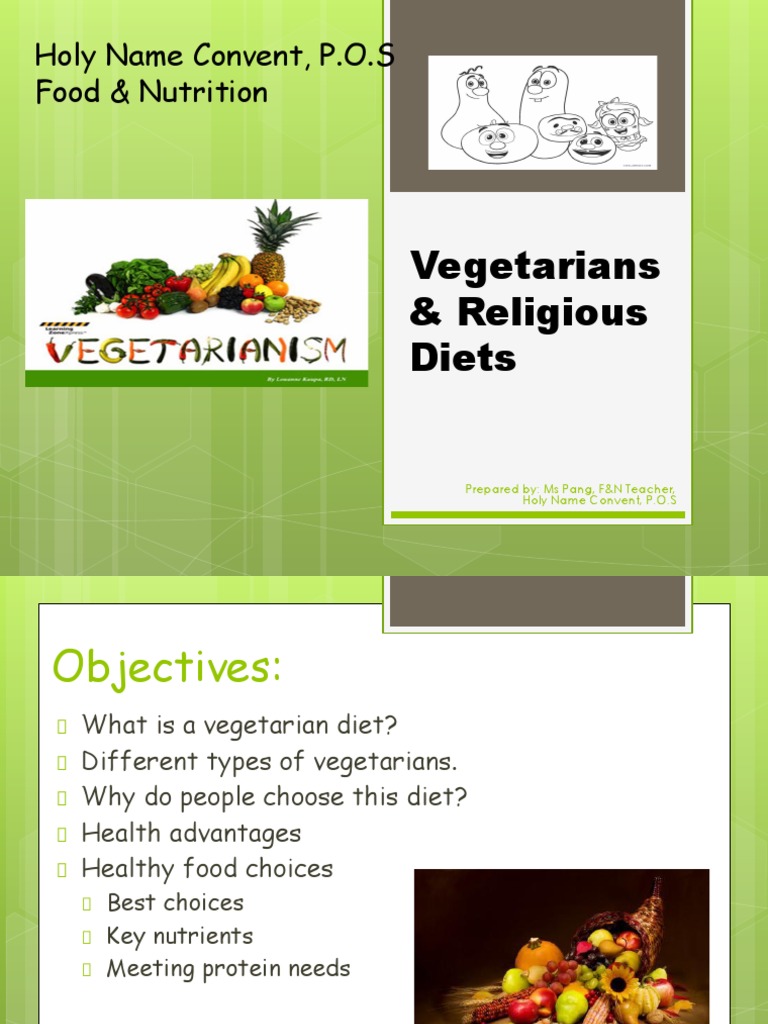 Vegetarians & Religious Diets: Holy Name Convent, P.O.S Food ...