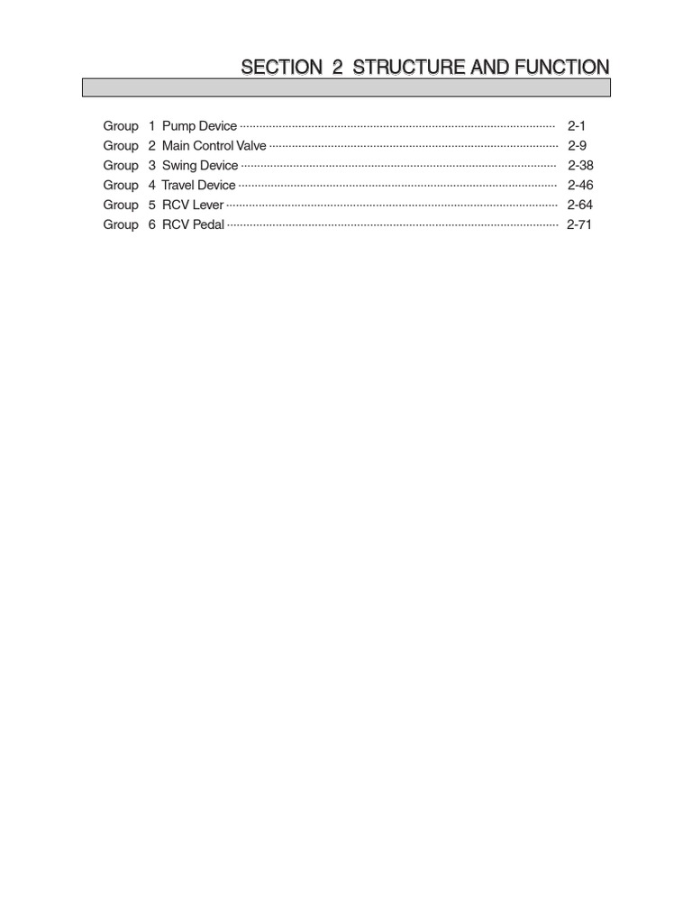 2-1. Structure and Function | PDF | Pump | Piston 2-1. Structure and Function | PDF | Pump | Piston