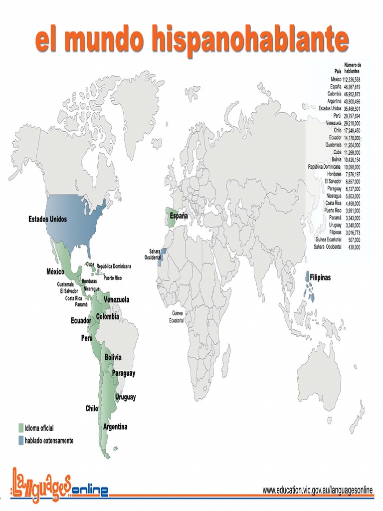 Paises Hispanohablantes | PDF