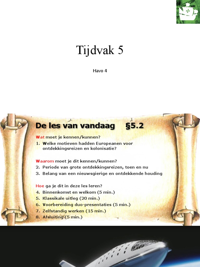 Tijdvak 5: Havo 4 | PDF