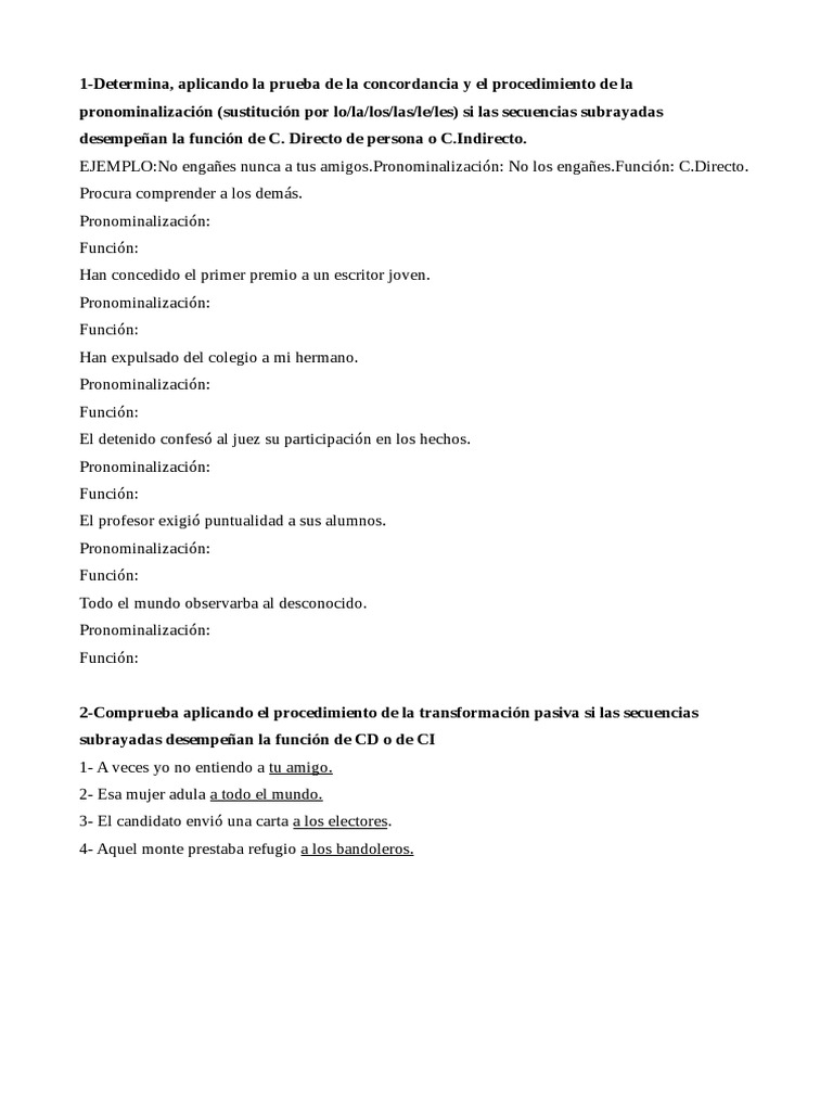 Ejercicios CD y Ci | PDF