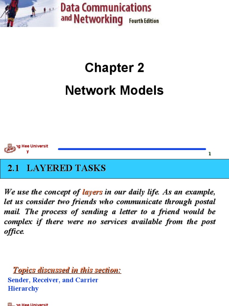 Chapter 2 Network Model | PDF | Osi Model | Internet Protocol Suite