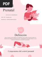 Control Prenatal GPC 2016 MSP | PDF | El embarazo | Parto prematuro