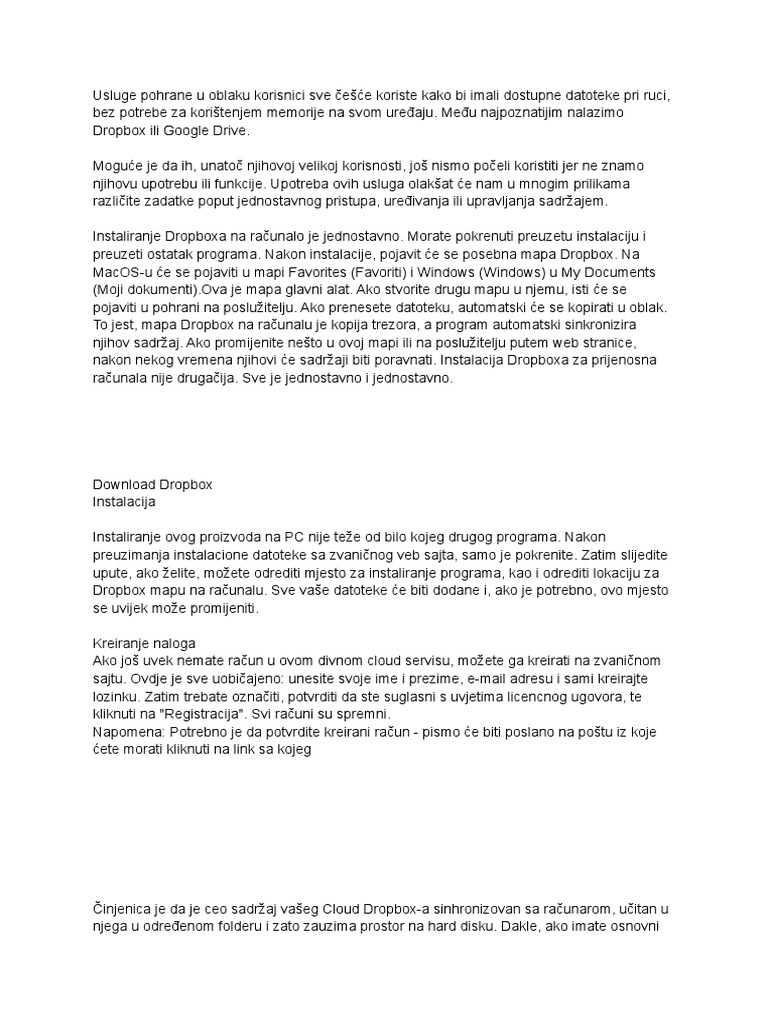 Dropbox | PDF