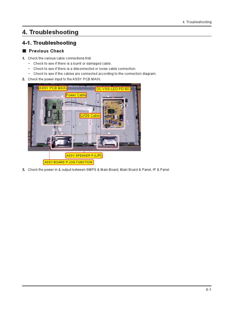 UA40J5200AK Trobleshooting | PDF | Hdmi | Usb Flash Drive