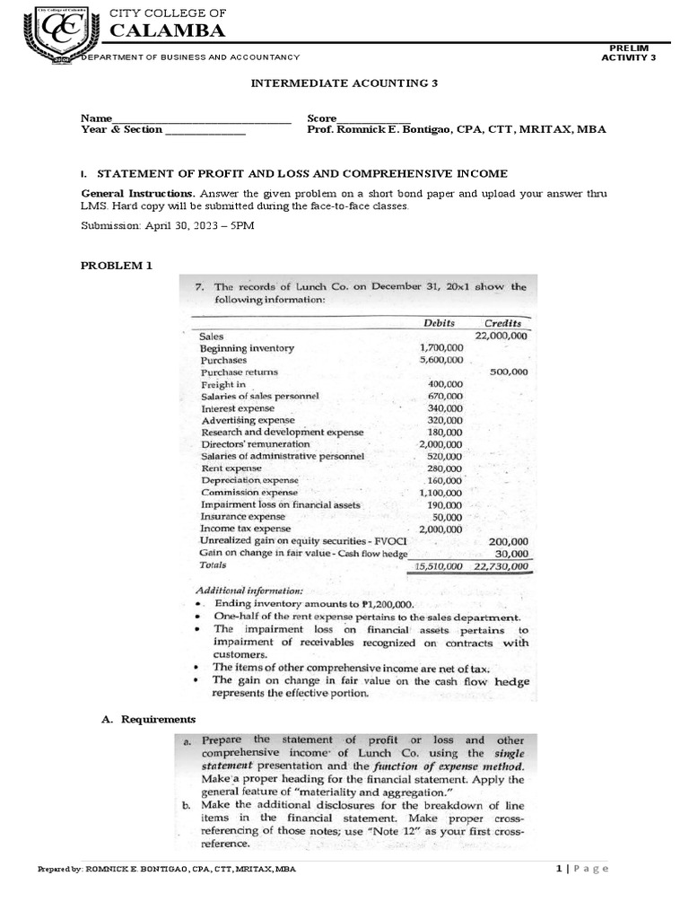 Intermediate Accounting | PDF