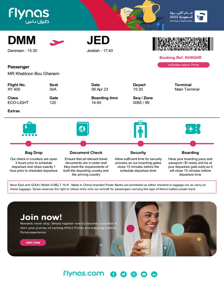 DMM JED: Passenger | PDF