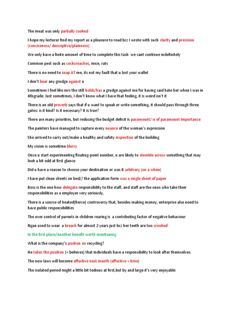 The Meat Was Only Partially Cooked | PDF