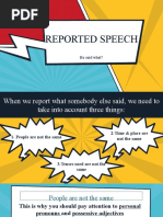 REPORTED SPEECH-comic strips | PDF