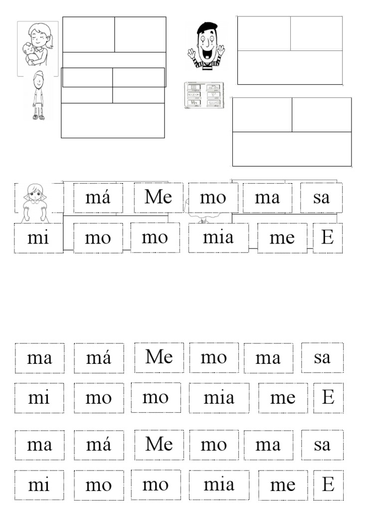 Palabritas Con Letra M | PDF