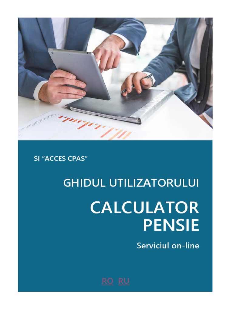 Ghidul Utilizatorului Calculator Pensie | PDF