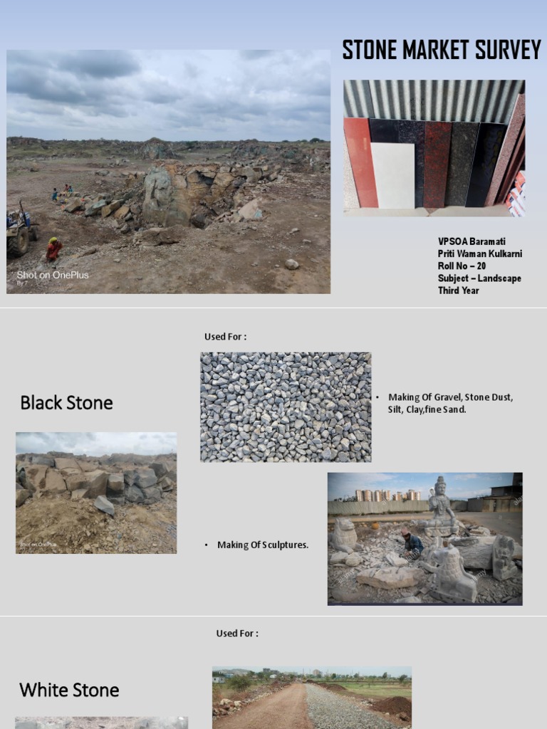 Stone Market Survey | Download Free PDF | Marble | Granite