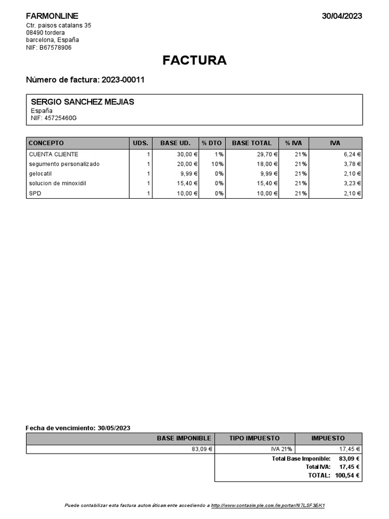 Factura 2023-00011 | PDF