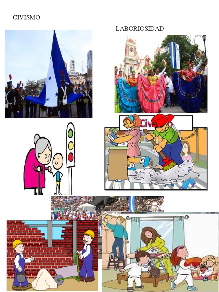 Imagenes Del Civismo y Laboriosidad | PDF