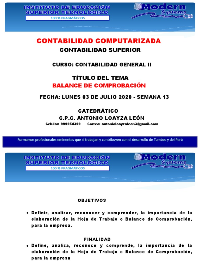 El balance de comprobación: una herramienta fundamental para verificar la exactitud de la ...