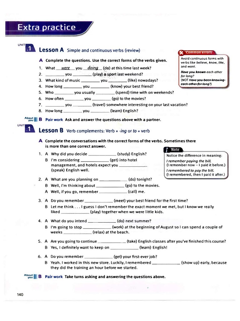 Final Practice-Final Exam Units 1 To 4 Touchstone 4 2nd Edition | PDF
