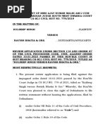 Execution Petition Draft | PDF | Lawsuit | Civil Law (Common Law)