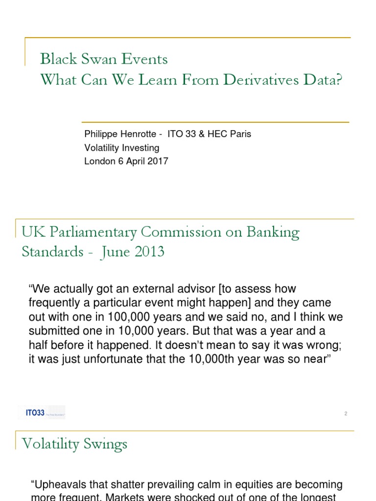 Volatility Investing Ito33 | PDF