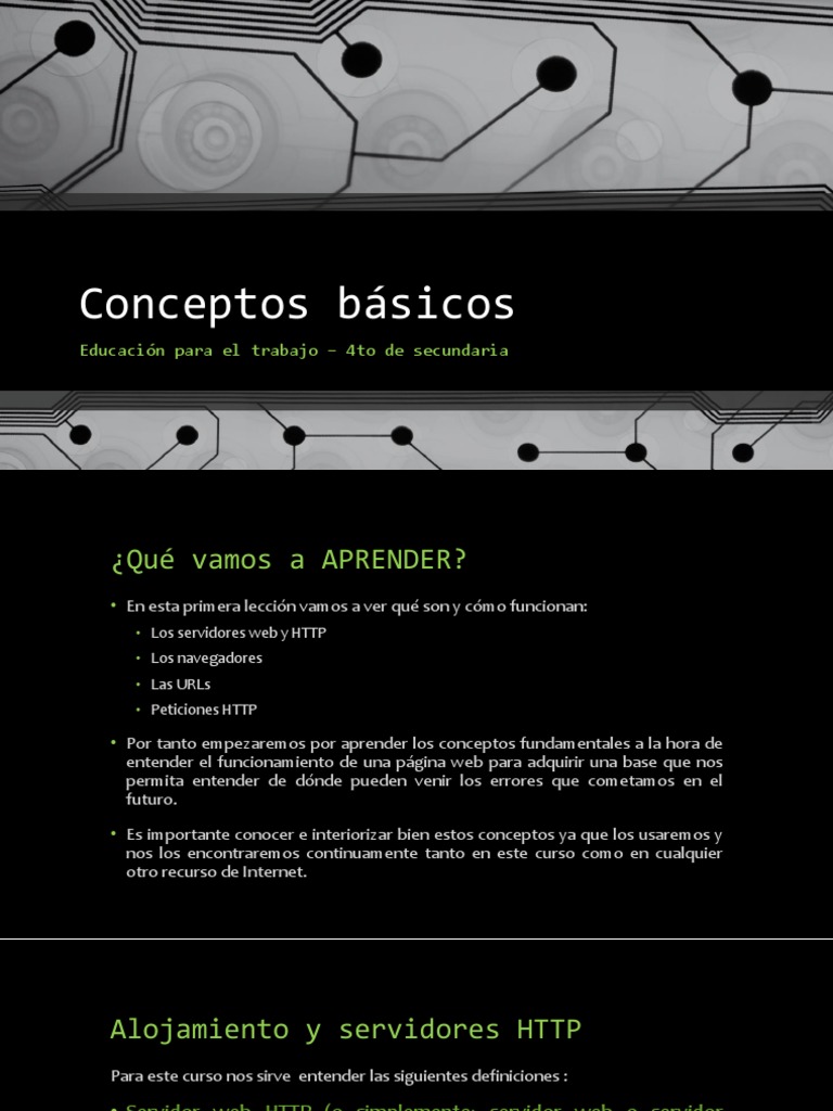 Sesion 1 Conceptos+básicos | PDF