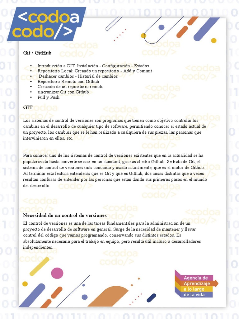 Git 2023 | PDF | Control de versiones | Archivo de computadora