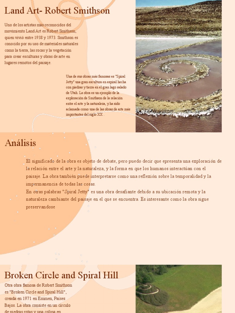 Land Art-Robert Smithson | PDF