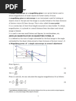 Optical Instruments Class 12 Investigatory Report | PDF | Eye | Microscope