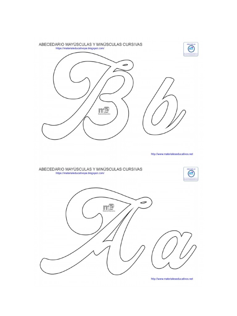 Molde de Letras | PDF