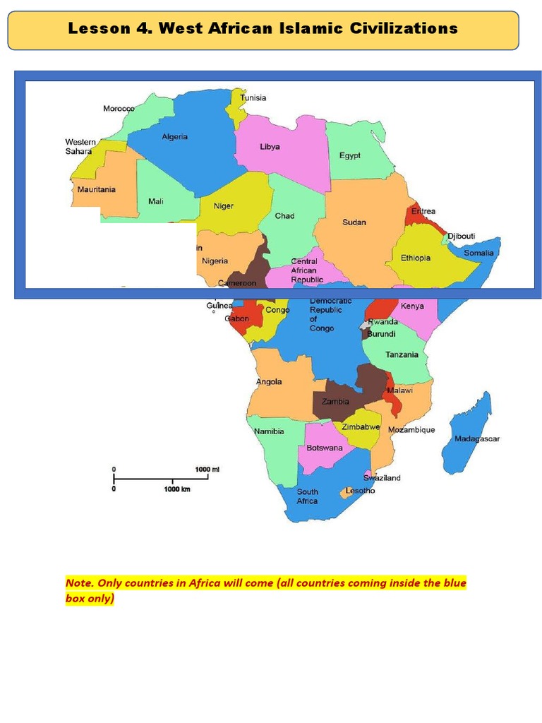 Lesson 4. West African Islamic Civilizations | PDF
