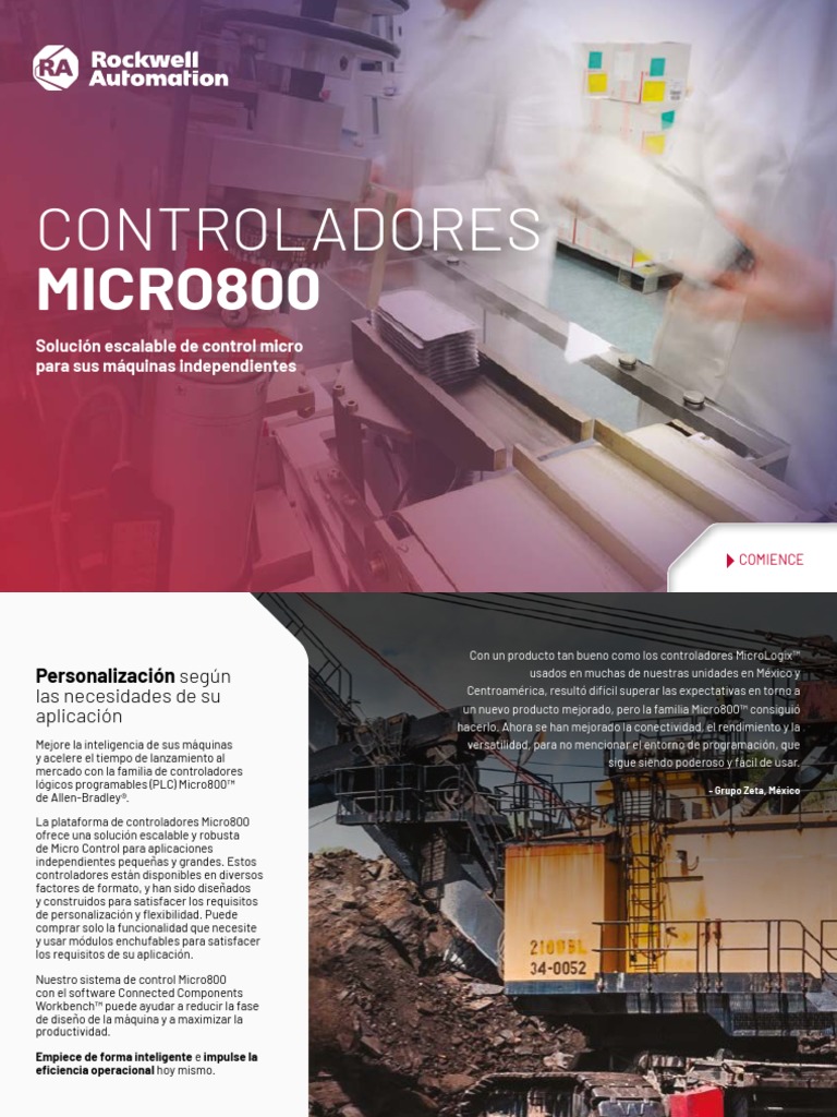 Controladores: MICRO800 | PDF | Software | USB