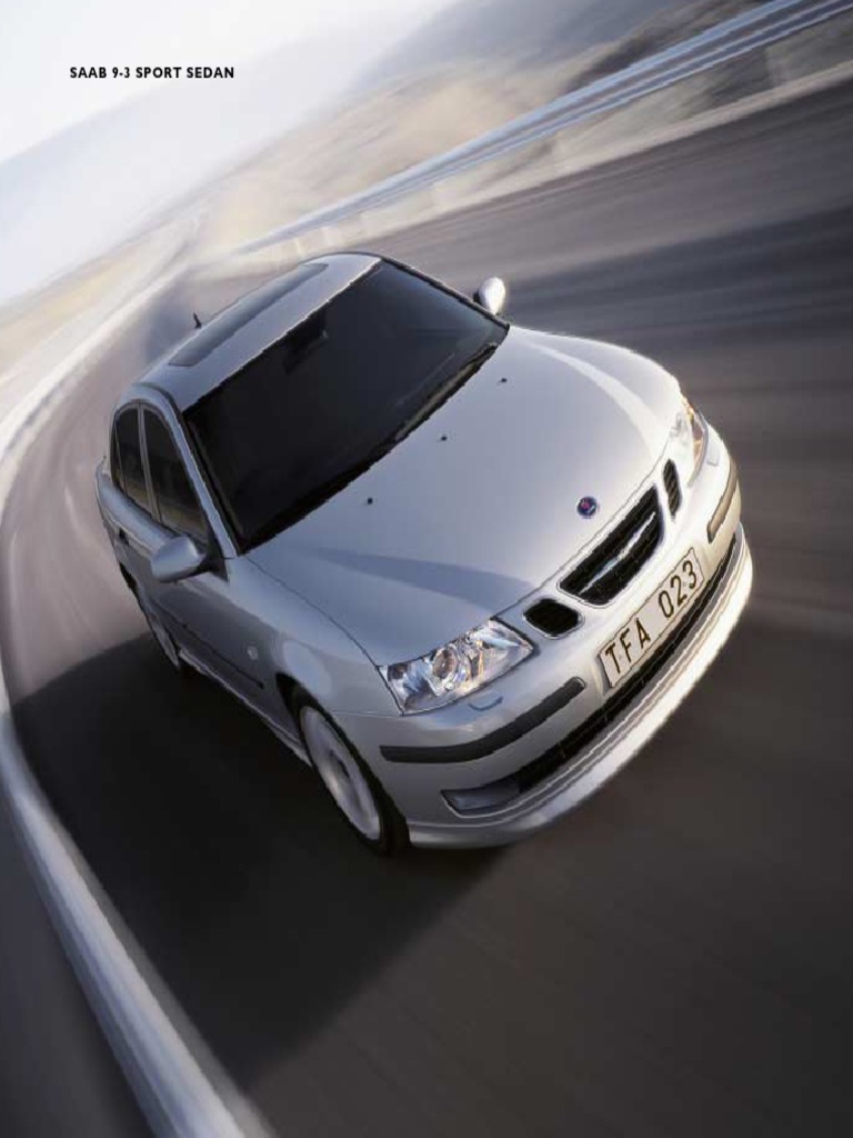 Saab 9-3 Sport Sedan | PDF