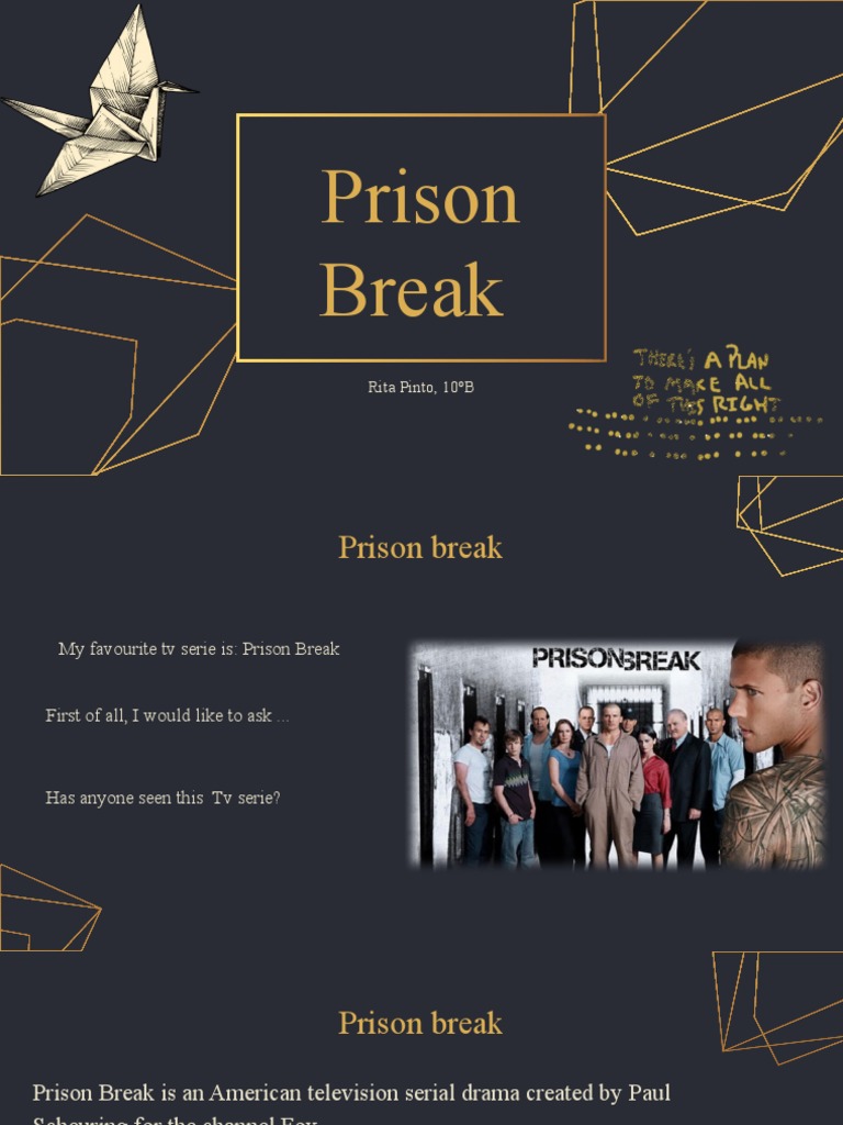 Trabalho Prison Break | PDF