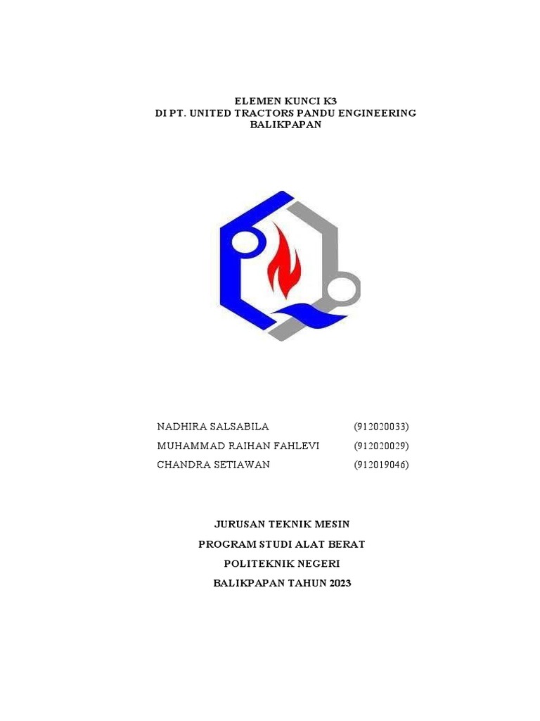 Elemen Kunci K3 | PDF