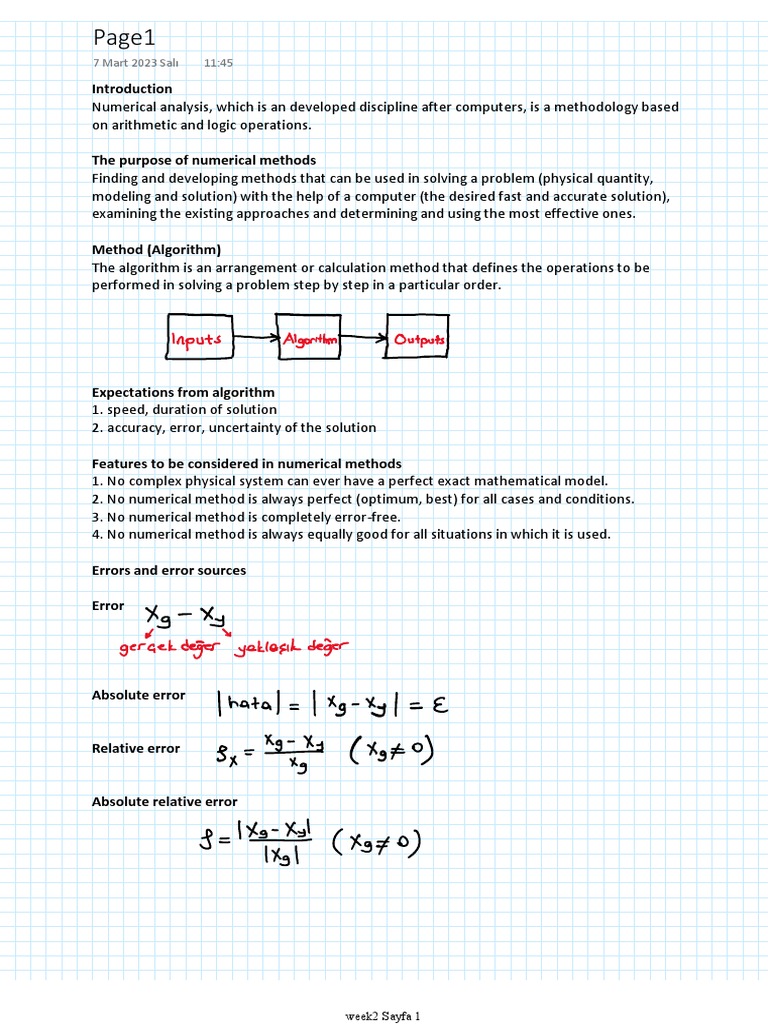 Week 2 | PDF | Numerical Analysis | Numbers