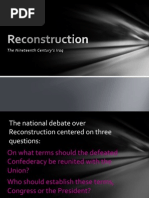 Rec07-Comparing Reconstruction Plans | PDF | Reconstruction Era | Freedman