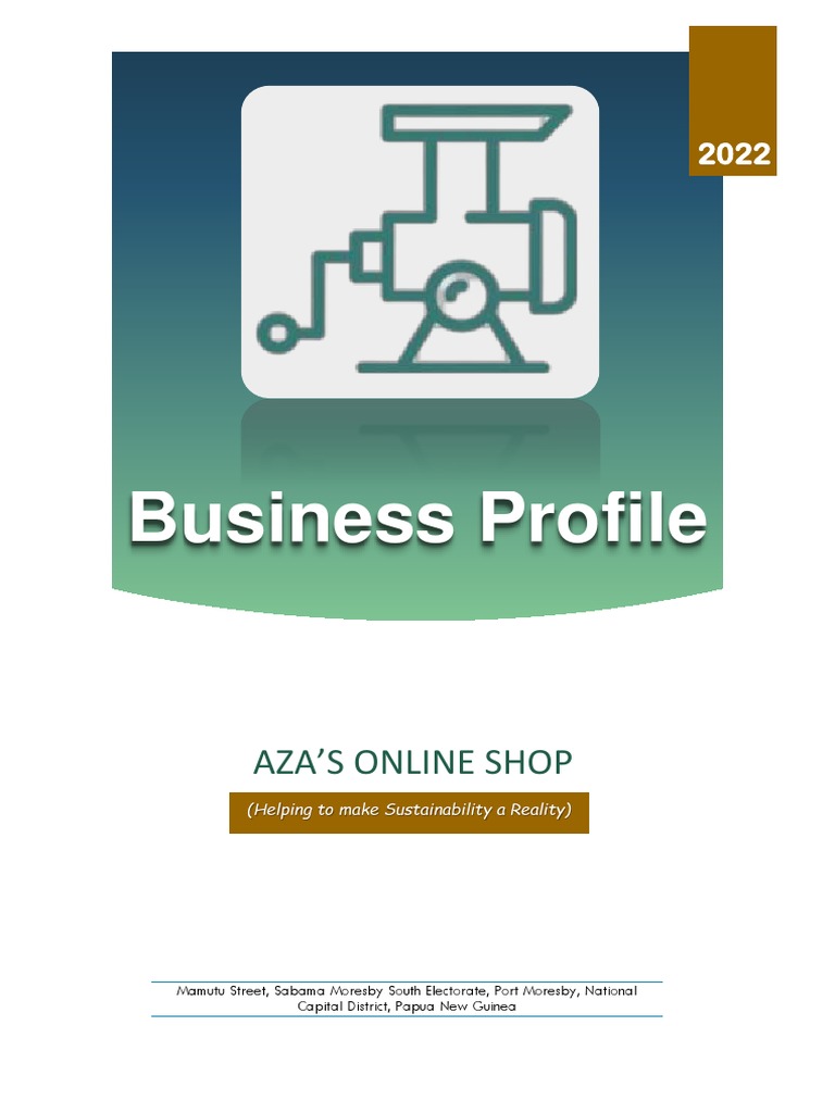 AZA'S ONLINE BUSINESS Business Profile | PDF