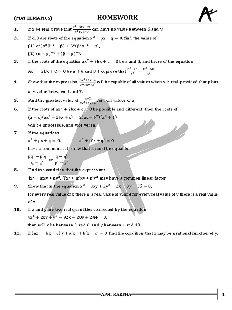 Homework | PDF