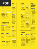 Pirate BORG Rules Reference | PDF | Tools