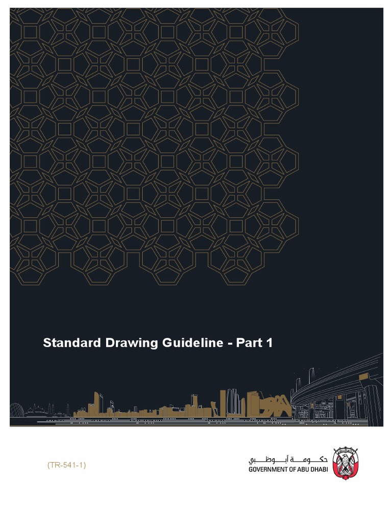 Standard Drawing Guideline - Part 1 | PDF | Road | Controlled Access ...