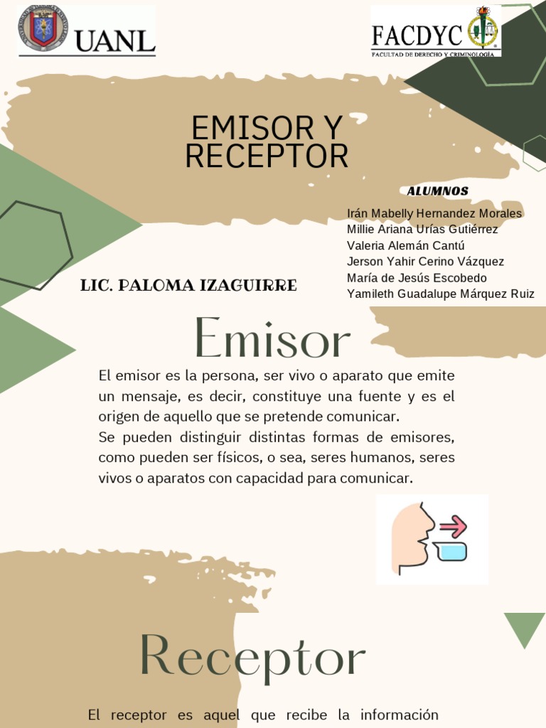 Emisor y Receptor | PDF