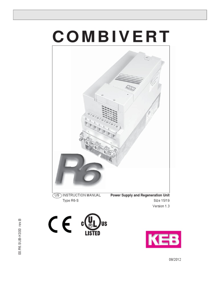 R6 Line Regen Manual - V1.3 | PDF | Power Inverter | Power Supply