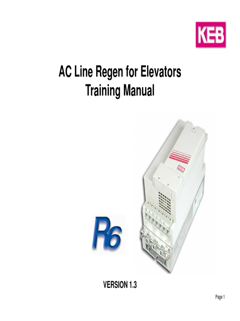 R6 Line Regen Overview and Training Manual - V1.3 | PDF | Electric ...