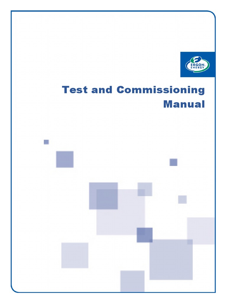 Test and Commissioning Manual for Substations | PDF | Verification And ...