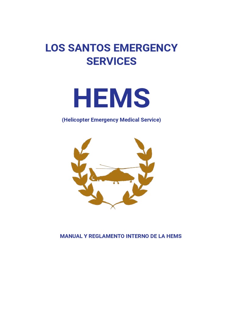 HEMS - Manual de Aviacion | PDF
