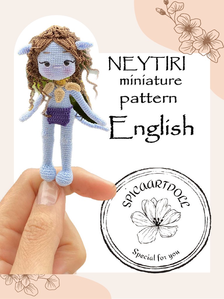 Contact Information and Detailed Crochet Pattern for an Adorable Spica ...