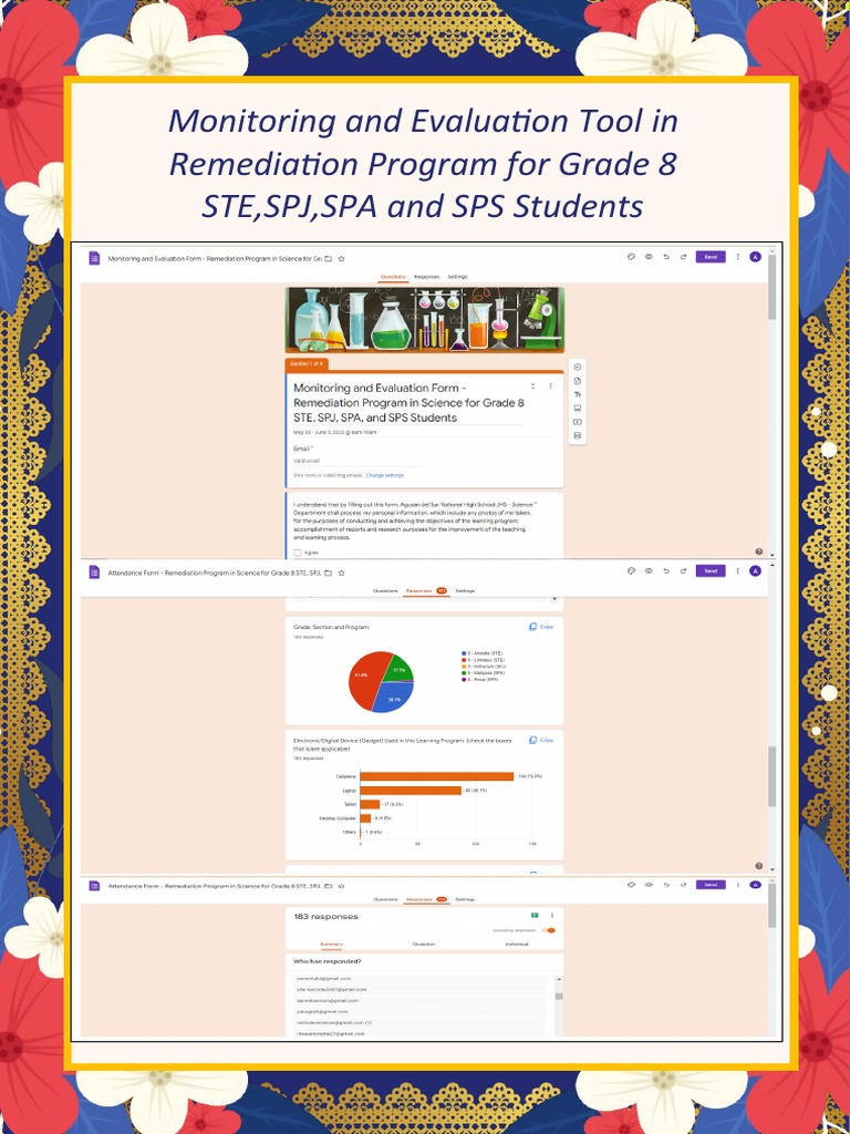 Grade 8 Remediation Program Evaluation | PDF | Career & Growth | Business