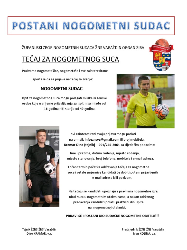 Tecaj Za Suca 2021 | PDF