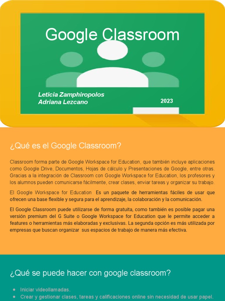 Google Classroom | PDF | Tecnologías de la información | Google